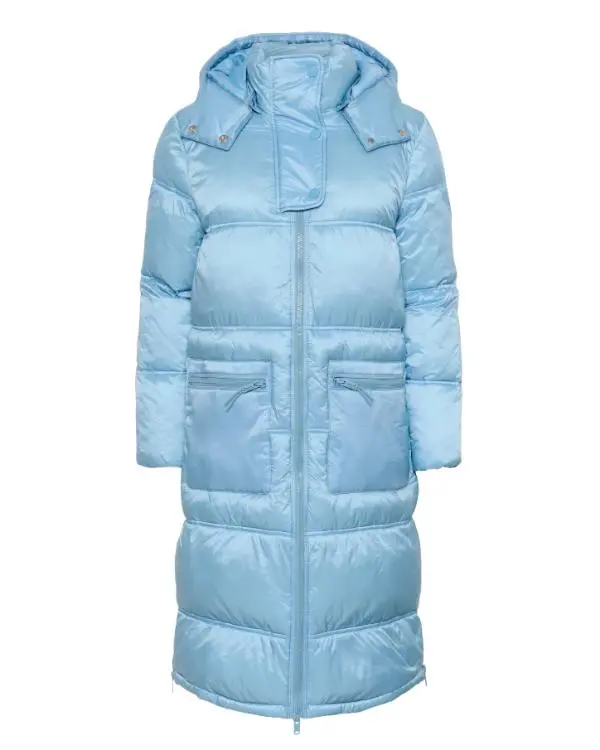 Amandaland Philippa Dunne Blue Puffer Jacket